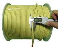 China Highly Flexible Aramid Ropes with High Temperature Resistance for sale