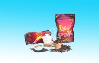 China Colorful Side Gusset Tea Packaging Bags , self adhesive plastic bags for sale