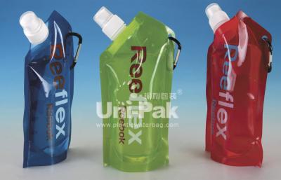China Spouted Plastic Water Bag for sale