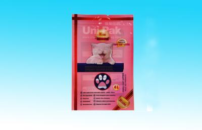 China Environmental Friendly Colourful Recycle Snack Food Packaging Bags For Pet Cats for sale