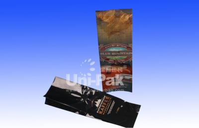 China Side Gusset custom printed coffee bags for Packaging , printed plastic bags for sale