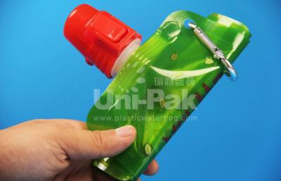 China Laminated Collapsible Water Bags Personalized For Sports / Baby Water Bag for sale