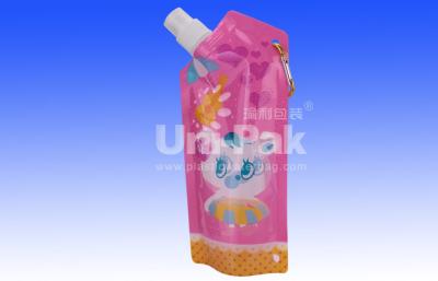 China Customized Spout Foldable Water Bag BPA Free , Collapsible Water Bags for sale