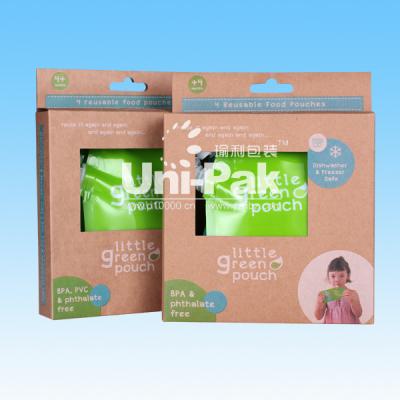 China baby food pouch with spout Globle Hot sales reusable foldable Water Bag With spout ,BPA free for sale
