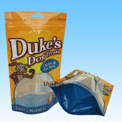 China Dog BPA Free Zip Lock Packaging Bags Food Grade  Food Bag Reusable for sale