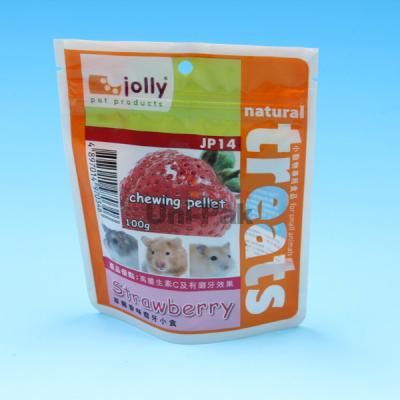 China Reusable Zip Lock Packaging Bags BPA Free Eco-Friendly Mice Food Bag for sale