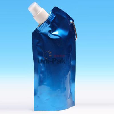 China Gravure Printing Stand Up Aluminum Foil Bags For Drinking Water for sale