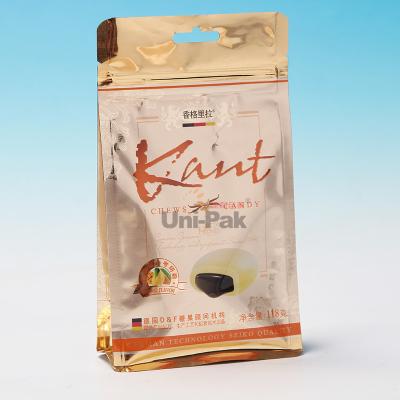 China Moisture Proof Snack Food Packaging Bags , Nuts / Cookies Gusset Standing Up Food Bag for sale