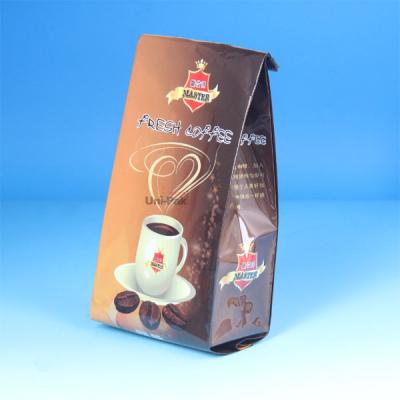 China Stand Up Coffee Bag With BPA Free Food Grade Tin Tie Packaging Bag for sale