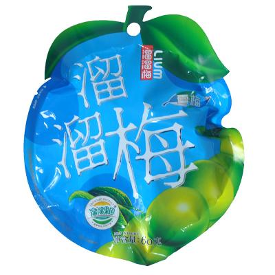 China Unique Shape Full Printing Laminated Aluminum Foil Bags For Sweet Food for sale