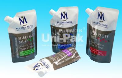 China Custom Stand Up Spouted Plastic Water Bag For Washing Powder for sale