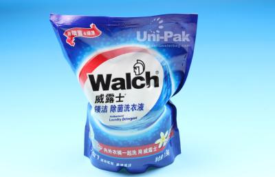China Custom Plastic  Aluminum Foil Bags Forstand Up Washing Powder Bag for sale