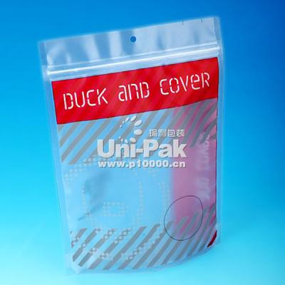 China Custom Garment Packaging Bags With Ziplock T-Shirt Under Wear Packaging Bag for sale