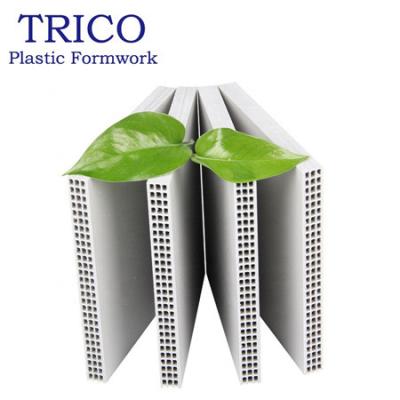 China Hollow plastic building formwork supplier for sale