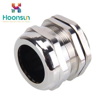 Cina Anti tipo metrico magnetico del filo schermato contabilità elettromagnetica della ghiandola di cavo del metallo con ottone nichelato in vendita