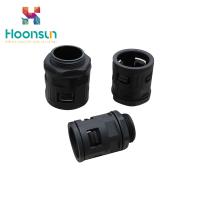 China Nylon Cable Gland Straight Flexible Pipe Connector IP68 PA66 M12 to M63 Various Sizes for sale