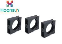 China PA Nylon Conduit Plastic Pipe Clamps Bracket Black Bellows Fixed Frame AD10.0 to AD54.5 for sale
