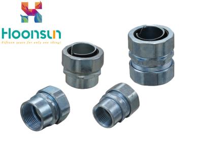 China Zinc Alloly Male Thread Flexible Metal Conduit Fittings Electrical Conduit Connector for sale