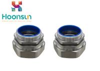 China Galvanized Split Type Metal Hose Fittings IP66 Waterproof Conduit Connector 1/2 Inch for sale