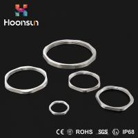 China Nickel Plated Brass Hexagonal Screw Plug Caps IP54 PG7 to M72x2 Waterproof Dustproof for sale