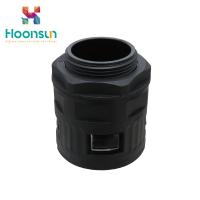 China NBR Rubber Plastic Cable Gland with Anti Bending Spring IP68 M12 to M63 for sale