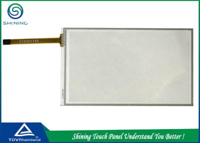 Cina Il pannello di tocco resistente a 5 pollici del computer portatile ricopre la struttura analogica di vetro del film di 4 cavi in vendita