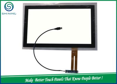 China 2 Layers G + G Structure Touch Screen Panel With 18.5'' Capacitive Touch Sensor for sale