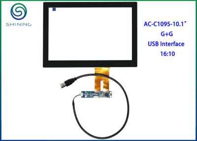 China 10.1 inch Capacitive Touch Panel For Industrial Touch Monitors for sale