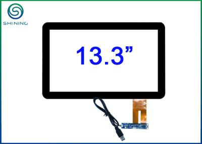 China 13,3 de” painéis de toque capacitivos do Usb Windows Linux Android para exposições comerciais à venda