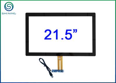 China Sensor apto para a utilização do toque ligado com vidro dianteiro para monitores capacitivos de um toque de 21,5 polegadas à venda