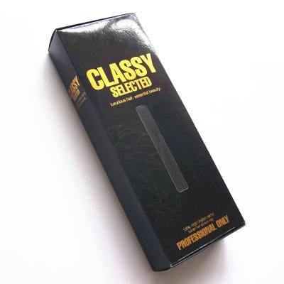 China Qingdao Glossy Laminated Hair Extension Box Manufacturer for sale