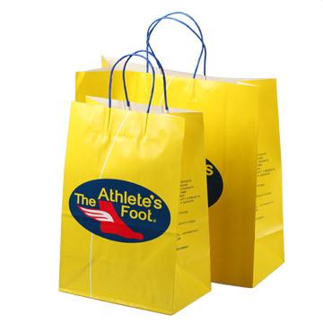 China Shoe-box Packing Paper Bag for sale