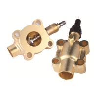 Quality Commercial AC Unit Dual Seal Refrigeration Shut Off Valve -40℃~+140℃ for sale