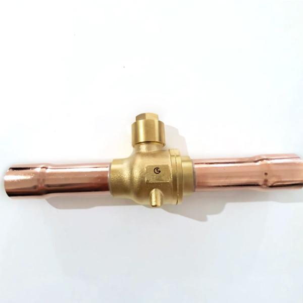 Quality 0-4.5 MPa Pressure Subcritical Ball Valve Solder Ball Valve For Refrigeration for sale