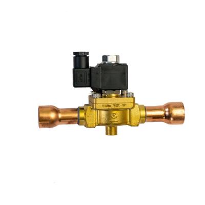China Refrigeration Cooling Solenoid Valve For -29℃～+100℃ Working Temperature Range for sale