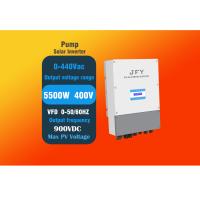 China 5.5KW  VFD Variable Frequency Solar pump Inverter General Purpose AC Drive Motor for sale