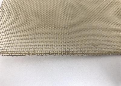 China 40 Brass Wire Mesh For Filter , Roll Metal Mesh Screen 0.2mm / 1m * 30m for sale