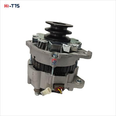China Excavator Electrician Parts Engine Alternator 24V 55A A4TU5485 6D24 SK450 for sale