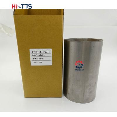 China Delen van graafmachines 16423-02310 V2403 V2203 65mm Ts70 Cylinder Liner voor Kubota Te koop