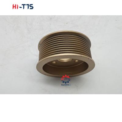 China 10 slots VOLV210/240 Excavator Water Pump Pulley for sale