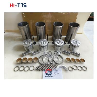 Chine Parties de réparation de moteur de tracteur pour excavatrice 4D130 Kit de garniture de cylindre 6114-31-2111 Piston 6114-30-2303 Ring à vendre