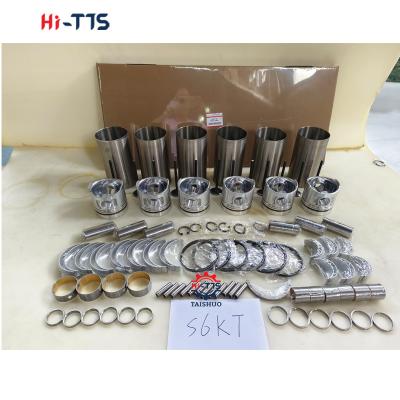 Cina S6K Kit di rivestimento del cilindro 297-7752 178-6543 51-7523 Kit di ricostruzione del motore per parti di motore diesel in vendita