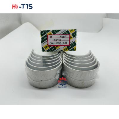 Cina 6D155 +25 cuscinetto a canna di collegamento 6127-21-8071 6127-31-3042 adatto a parti di motori Komatsu in vendita