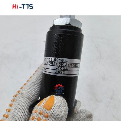 China 111-9916 24V Stop Solenoid Valve For E320B 320C E320D E325B  Excavator Machinery Parts for sale