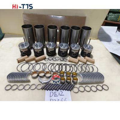 China Kit de reparación del motor de excavadora DE12 DE12T pistón 130602-00590 en venta