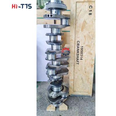 China Brand Construction Machinery 1950314 1894918 1894917 Crankshaft for C18 Excavators Diesel Engine Spare Parts Guangdong for sale