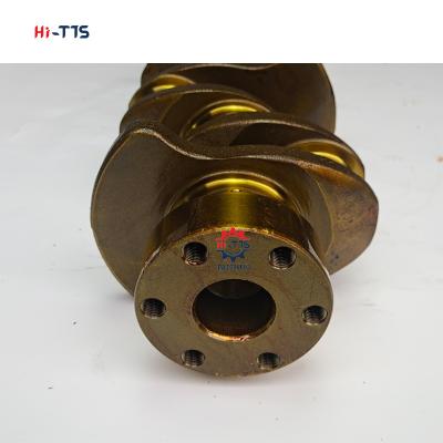 China Hi-TTS Diesel Engine Alloy Gold Crankshaft for Engineering Machinery Part Numbers SL K3500 K410-11-301A for sale