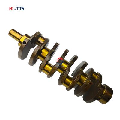China Hi-TTS Diesel Engine Alloy Gold Crankshaft for Engineering Machinery Part Numbers SL K3500 K410-11-301A for sale