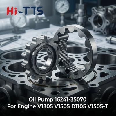 China 16241-35070 1624135070 Oil Pump  for Kubota Engine V1305 V1505 D1105 V1505-T Excavator Parts for sale