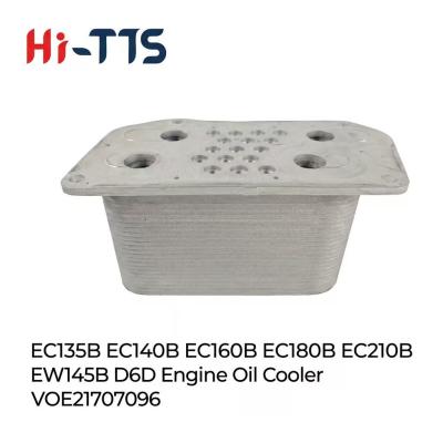 China Engien D6D Engine Oil Cooler VOE21707096 21707096 for Excavator EC135B EC140B EC160B EC180B EC210B for sale